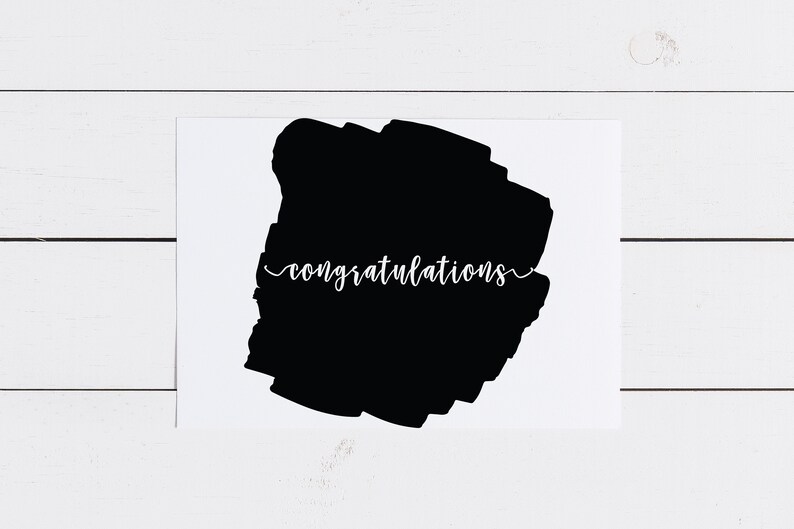 Congratulations | AI | Dxf | Eps | Jpg | Pdf | Png | Svg| Digital ...