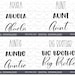 24 Family Scripts in Three Fonts Each Svg Png Eps - Etsy