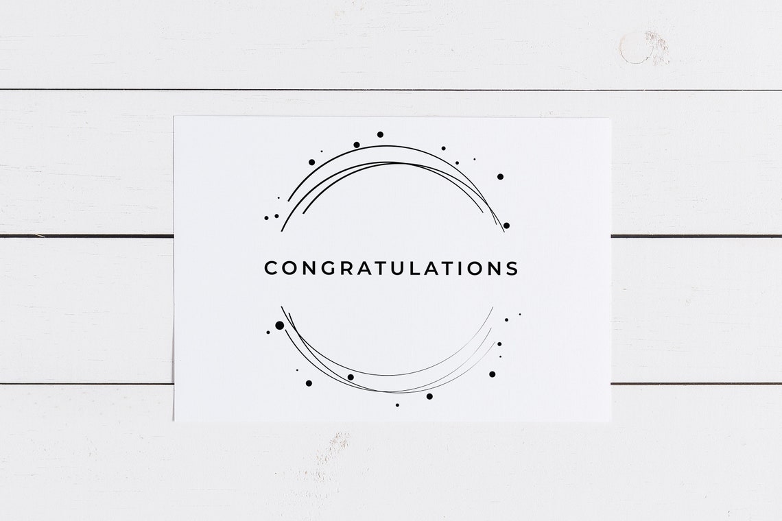 Congratulations Circle | AI | Dxf | Eps | Jpg | Pdf | Png | Svg ...