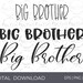 Big Brother Scripts in Three Fonts Svg Png Eps Digital Download Instant ...