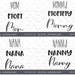 24 Family Scripts in Three Fonts Each | Svg | Png | Eps | | Digital ...