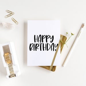 Happy Birthday | AI | Dxf | Eps | Jpg | Pdf | Png | Svg| Digital ...