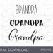 Grandpa Scripts in Three Fonts | Svg | Png | Eps | | Digital Download ...