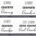 24 Family Scripts in Three Fonts Each | Svg | Png | Eps | | Digital ...