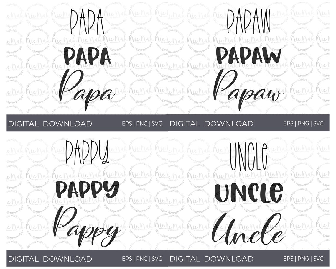 24 Family Scripts in Three Fonts Each Svg Png Eps - Etsy