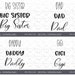 24 Family Scripts in Three Fonts Each | Svg | Png | Eps | | Digital ...
