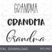 Grandma Scripts in Three Fonts | Svg | Png | Eps | | Digital Download ...