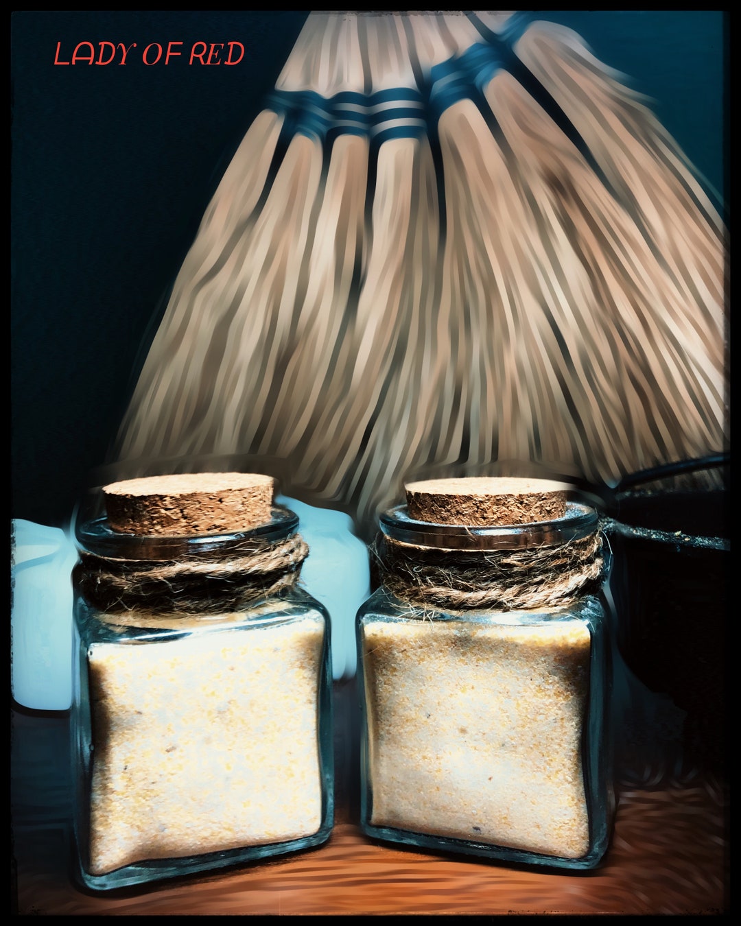 Lady of Red (vesta Powder) - Etsy