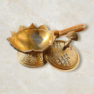 Brass Censer Burner With Handle - Etsy