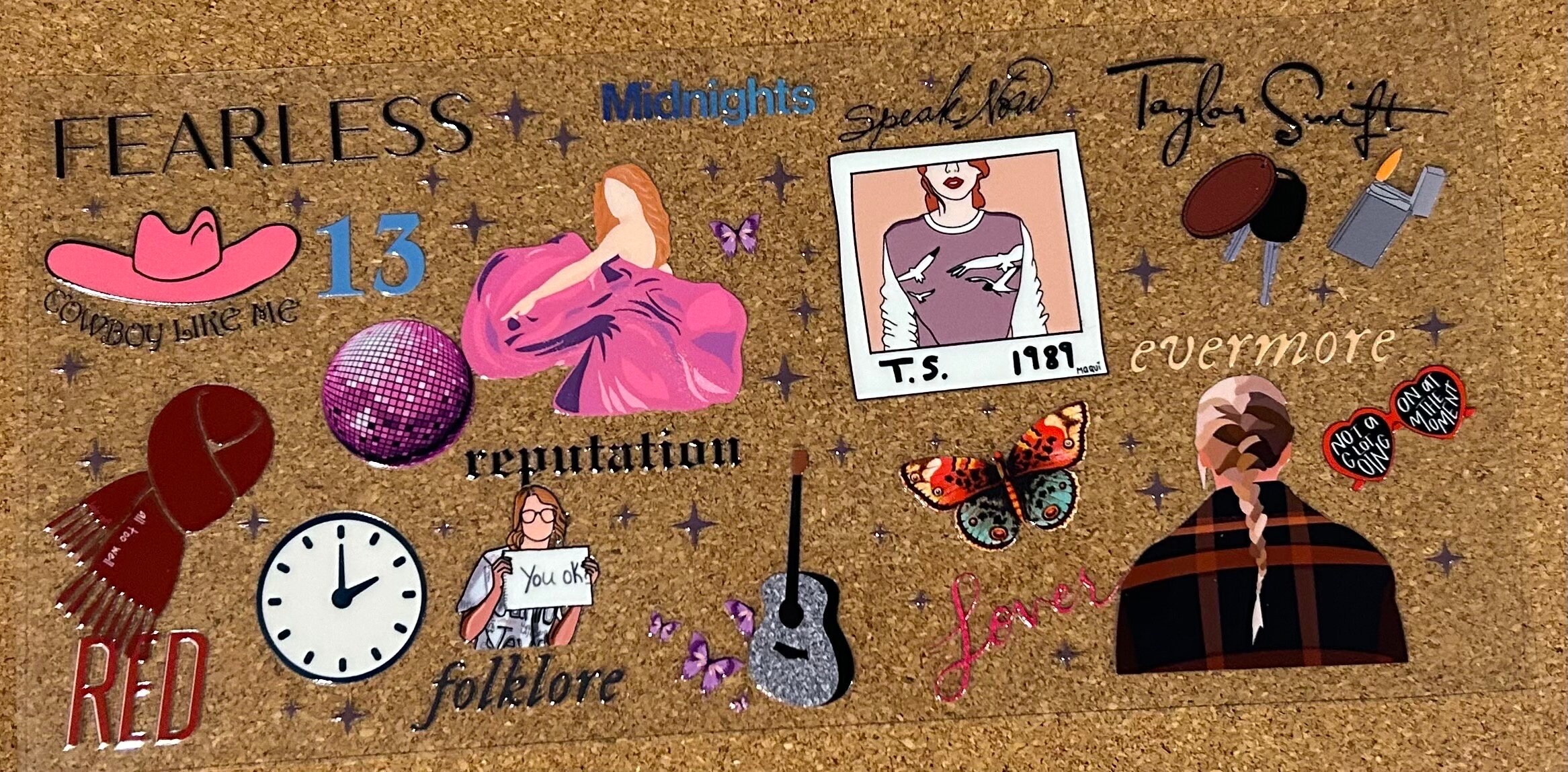 T. Swift UV DTF Transfer - Etsy