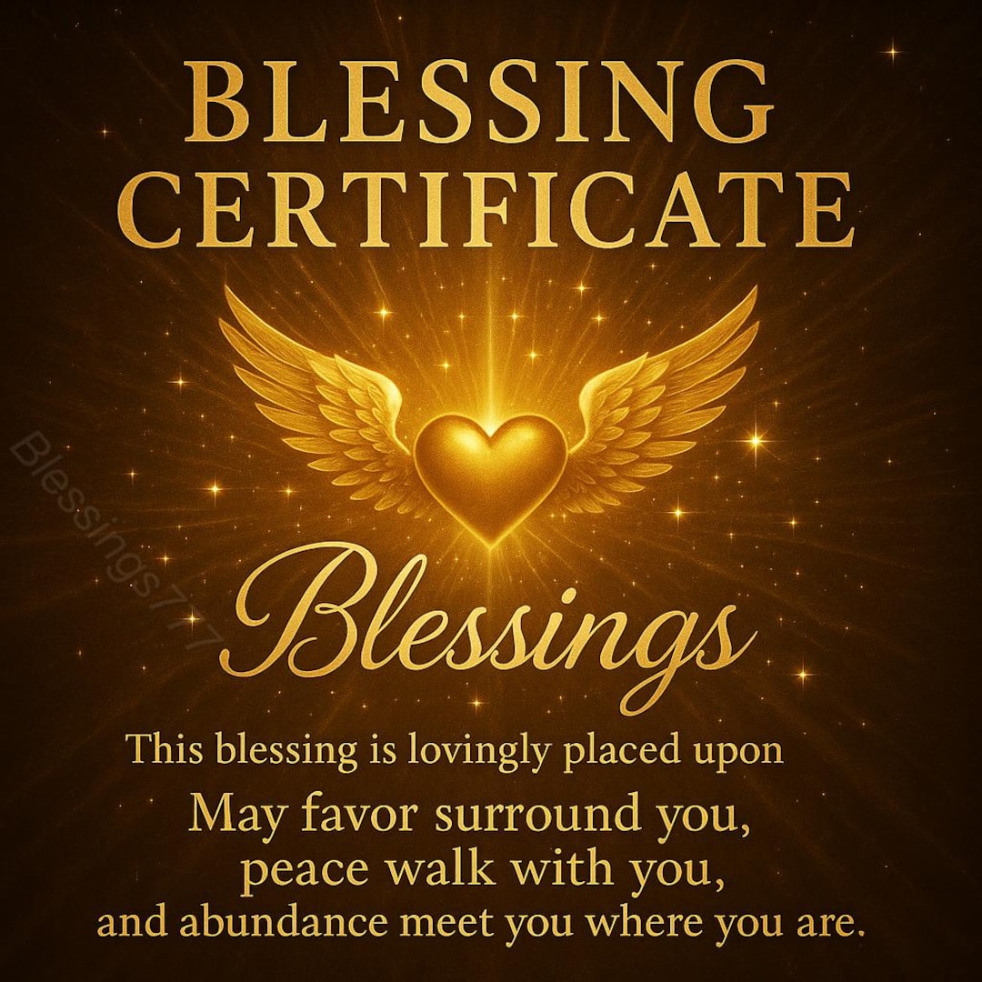 Personalized Name Blessing, Christian Digital Card (PNG) - Etsy