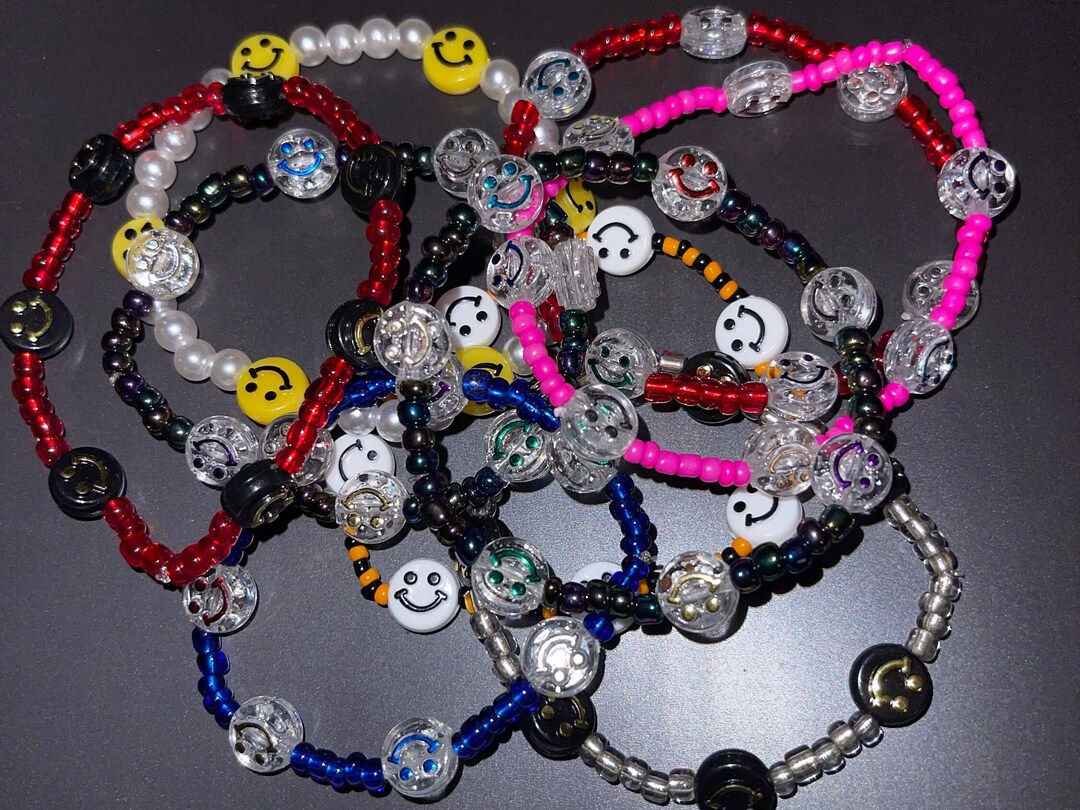 Smiley Bracelets - Etsy