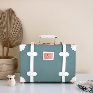 Emerald Green - Personalized Baby Keepsake Box, Memory Case, Suitcase ...