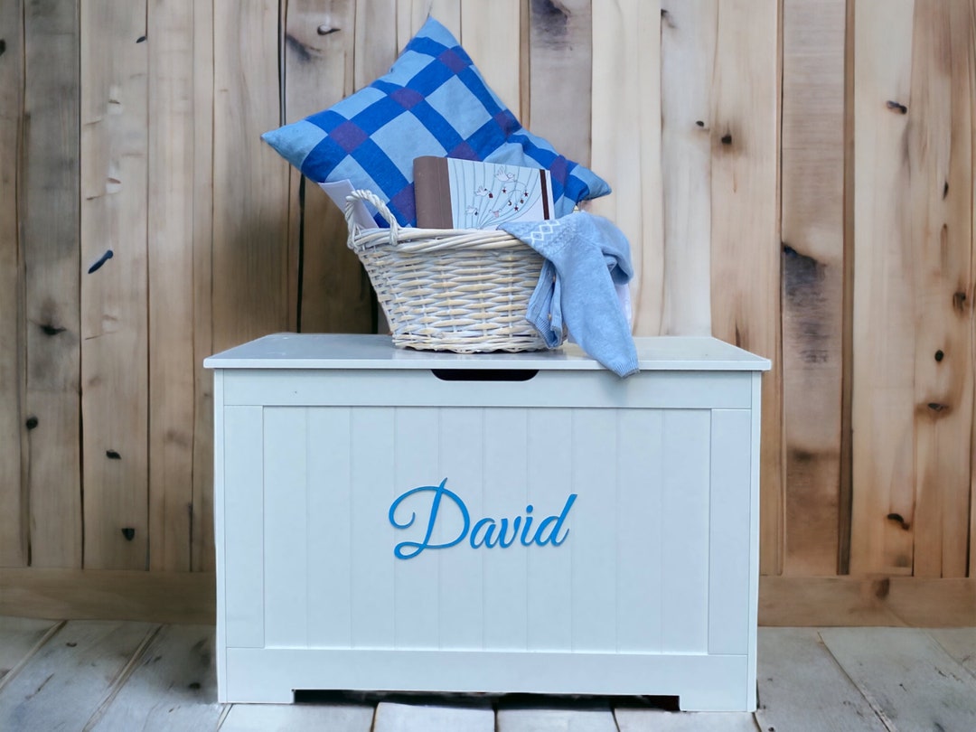 3D Personalized Wooden Toy Box or Wooden Elements Only by Daisy Fields ...