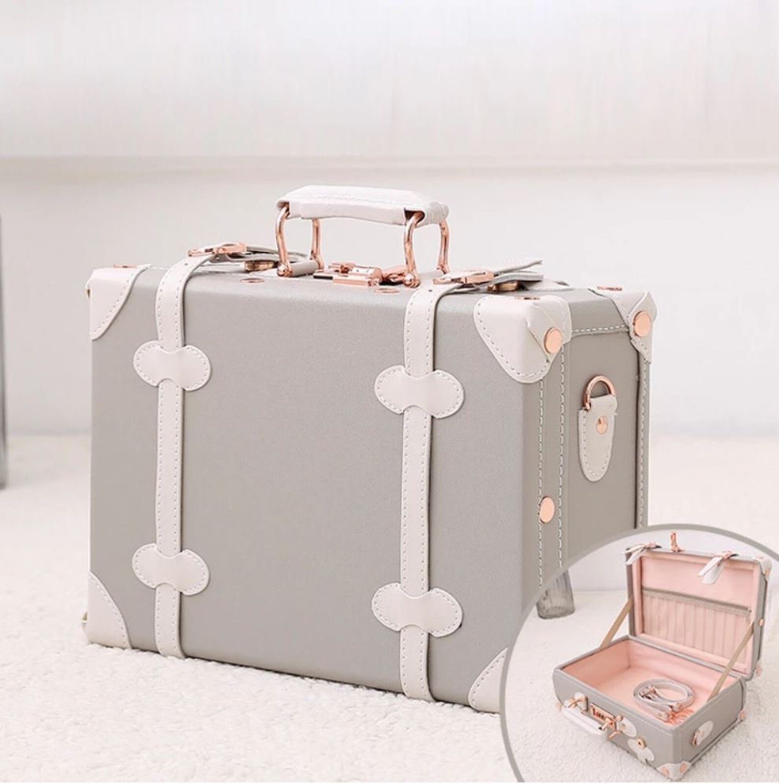 DAISY FIELDS Baby Keepsake Box Suitcase Memory Box Modern - Etsy