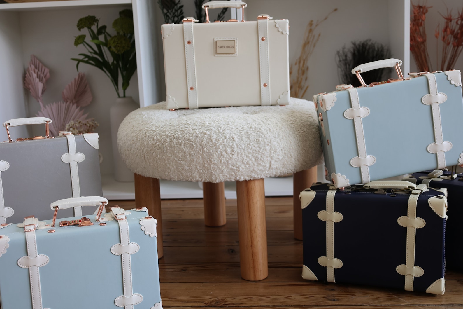 Baby Boy Keepsake Trunk. Marine Blue Collection. Keepsake Suitcase ...