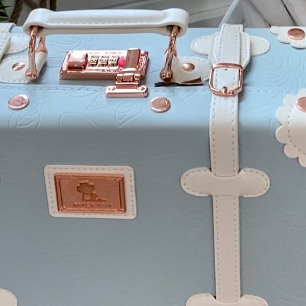 Blue Keepsake Vintage Case - Etsy