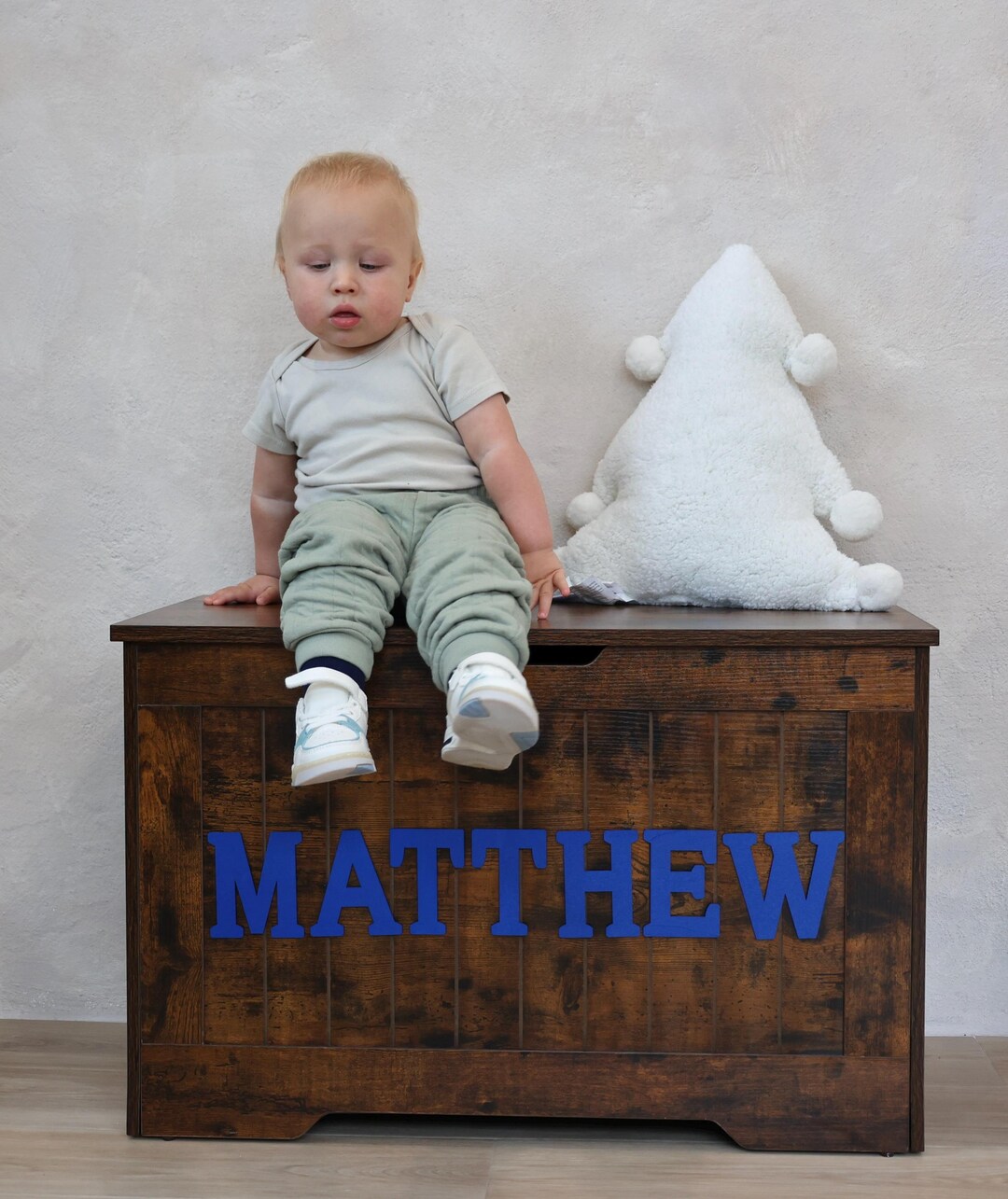 3D Personalized Wooden Toy Box or Wooden Elements Only by Daisy Fields ...