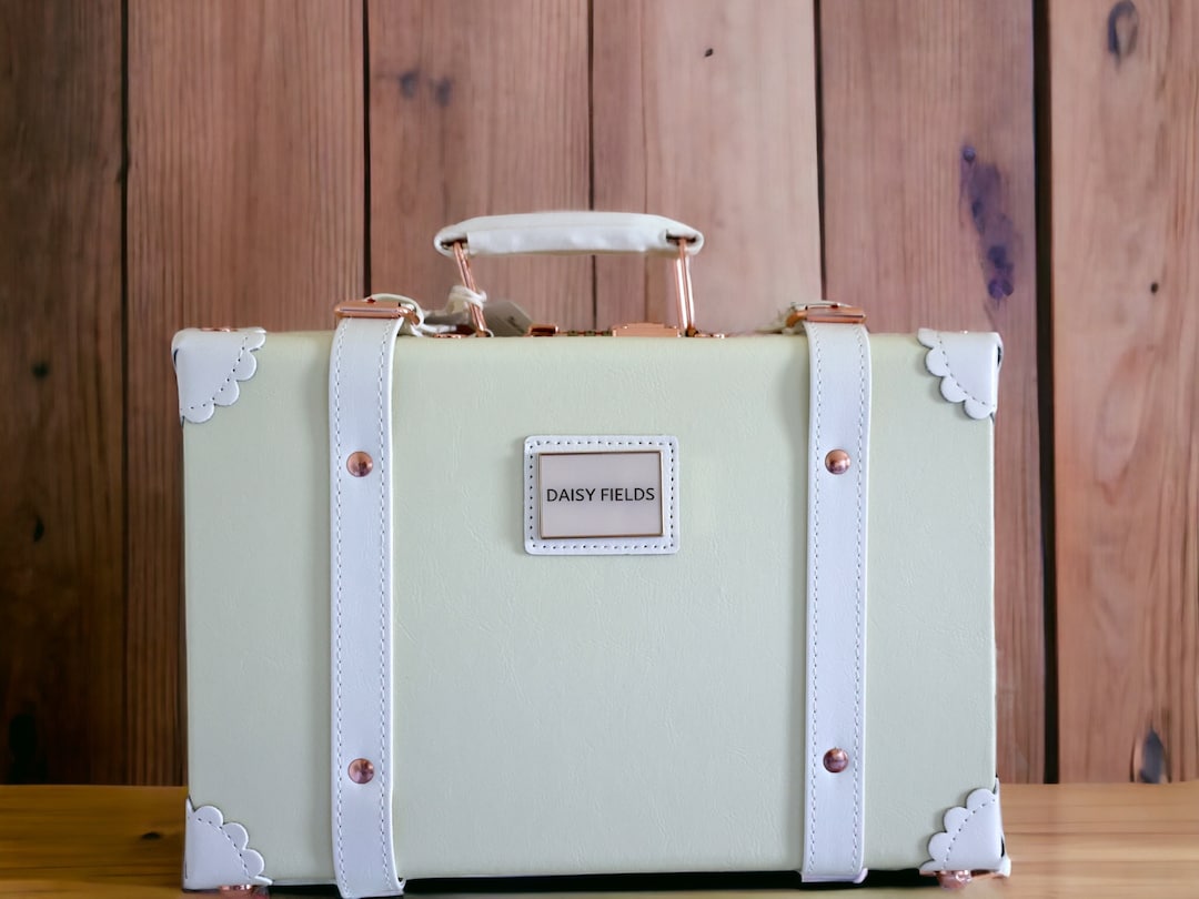 Handmade Baby Keepsake Box, Memory Case, Suitcase Memory Box, Timeless ...