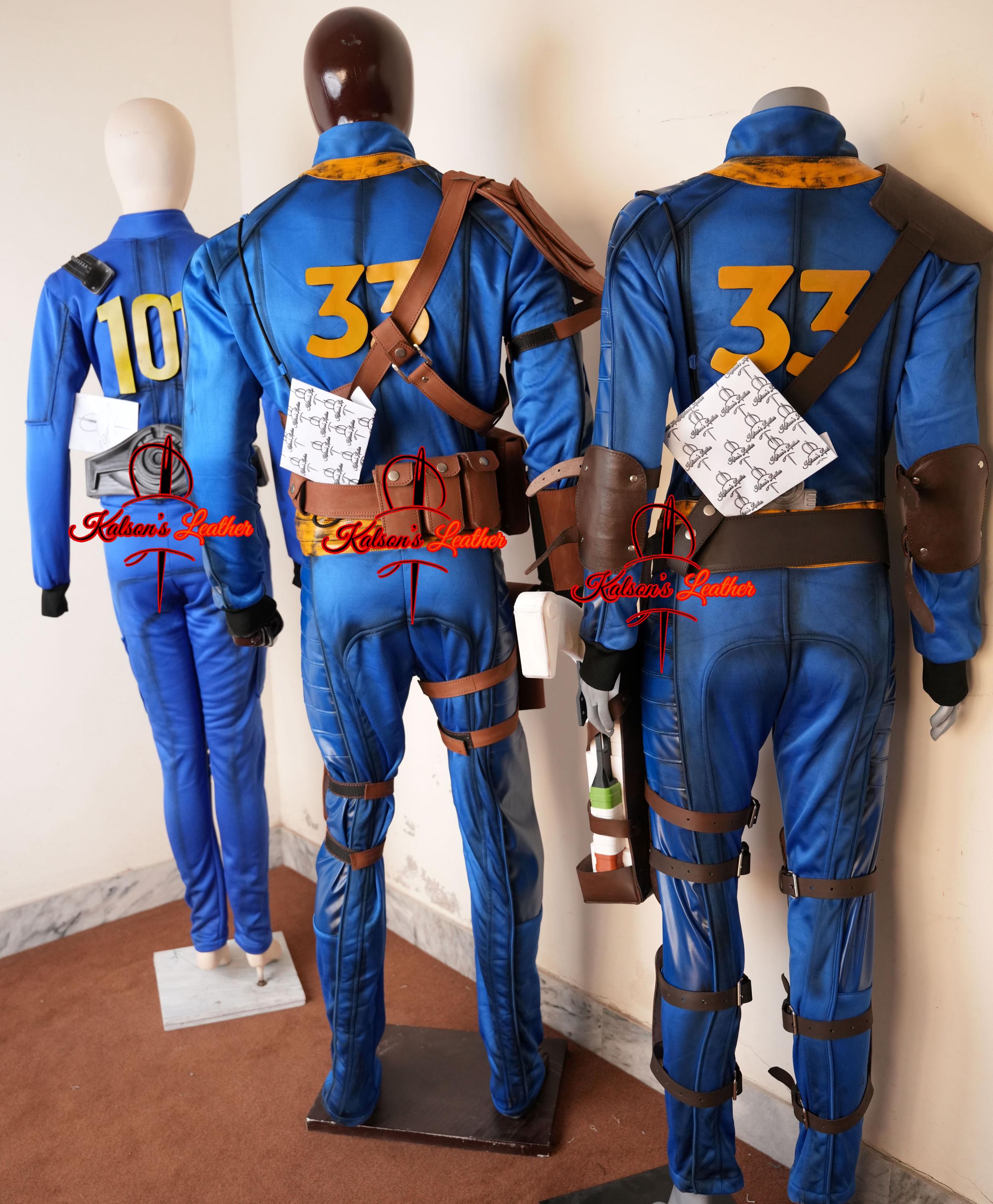 Fallout Complete Costume With Greeble and Leather Belts Available in ...