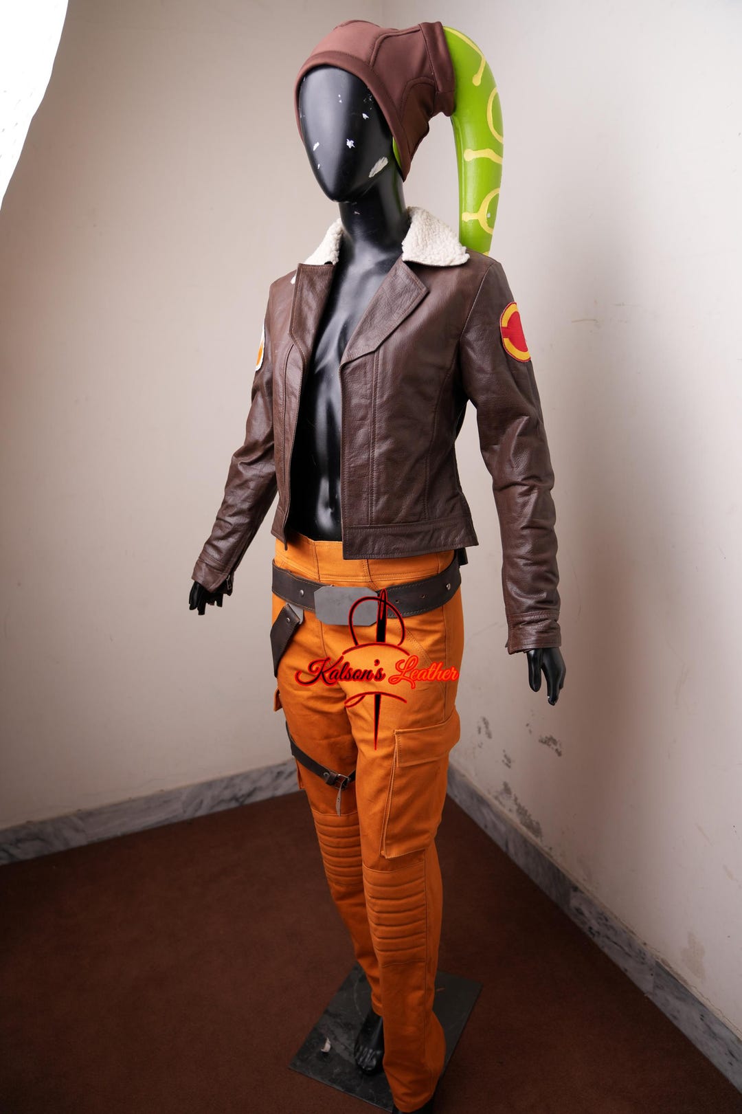 Complete Costume With Leather Jacket and Lekku Inspired by Hera ...