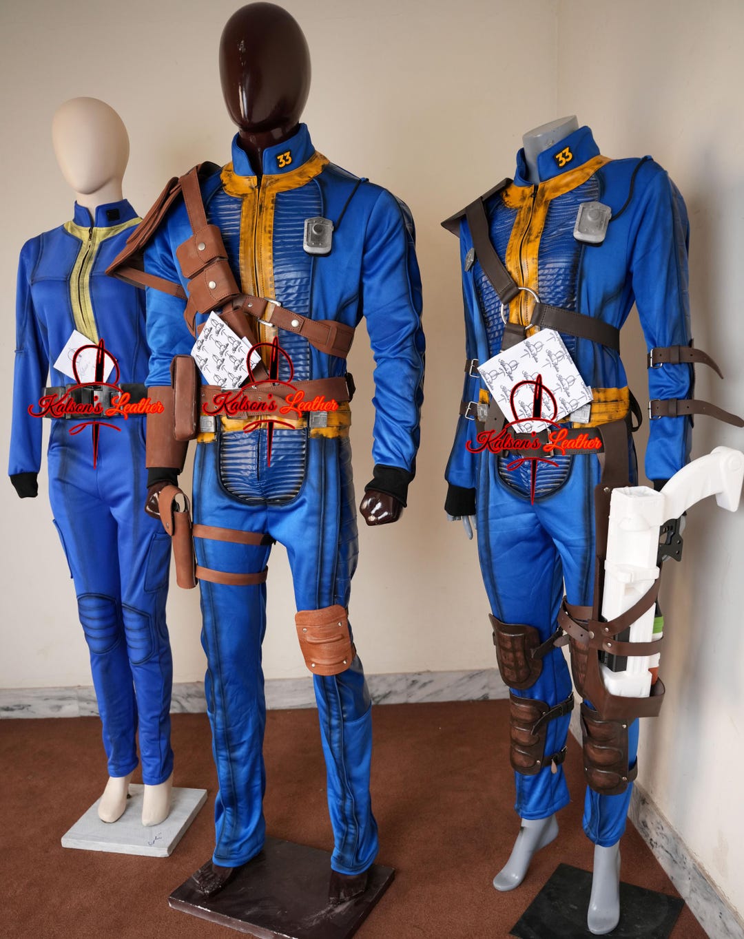 Fallout Complete Costume With Greeble and Leather Belts Available in ...