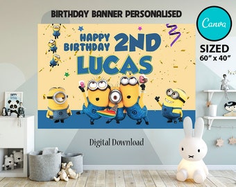 Minion Birthday | Etsy