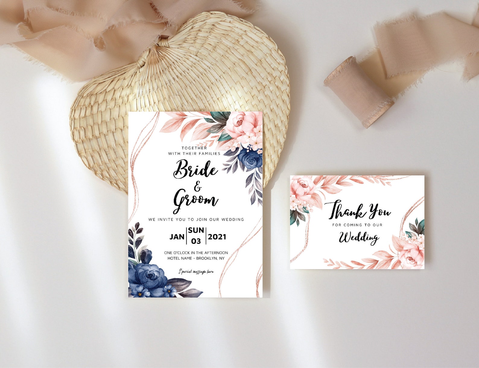 Canva Wedding Invitation Templates
