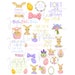 Easter Digital Planner Stickers Springs Stickers Planner Stickers ...