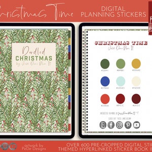 Cozy Christmas Digital Planning Stickers | 600+ Stickers | Digital ...