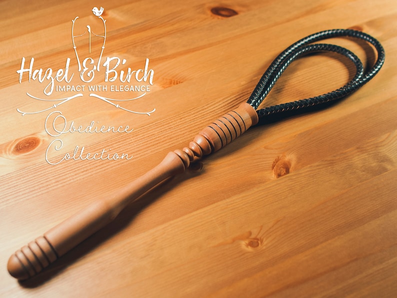 Leather Spanking Strap in Cherry Loop Whip Discipline - Etsy