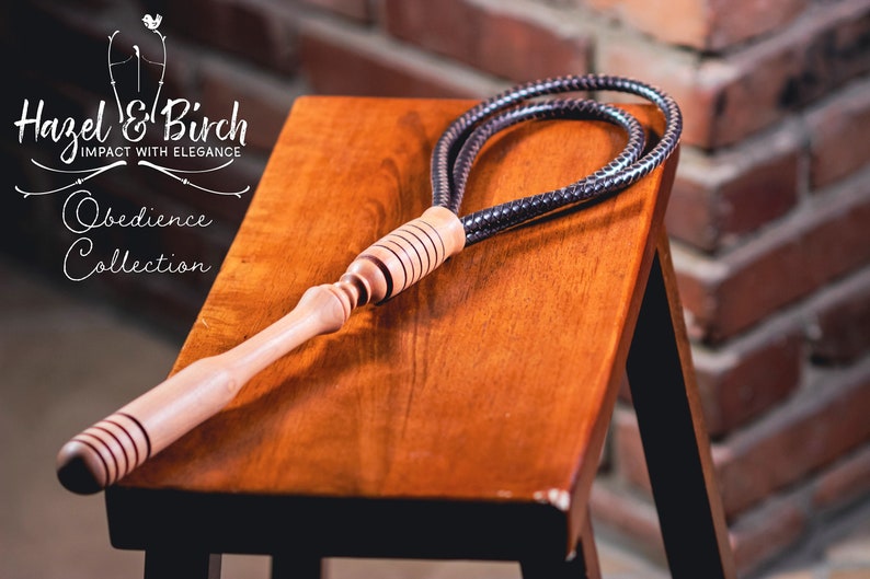 Leather Spanking Strap in Cherry Loop Whip Discipline - Etsy