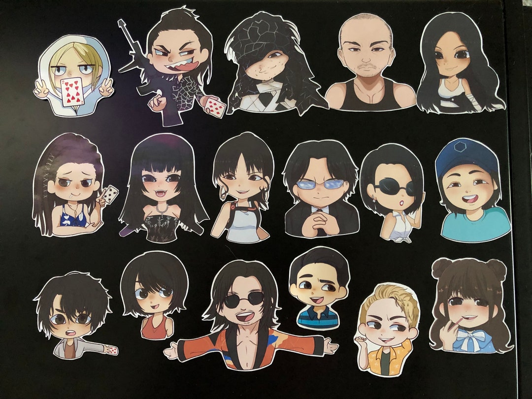 Alice In Borderland Stickers S2 Update Etsy 