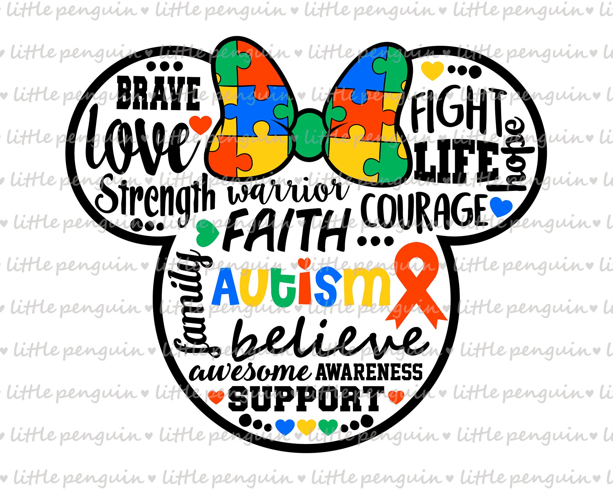 AUTISM SVG, Autism Puzzle, Autism Awareness, Autism Clipart, Puzzle ...