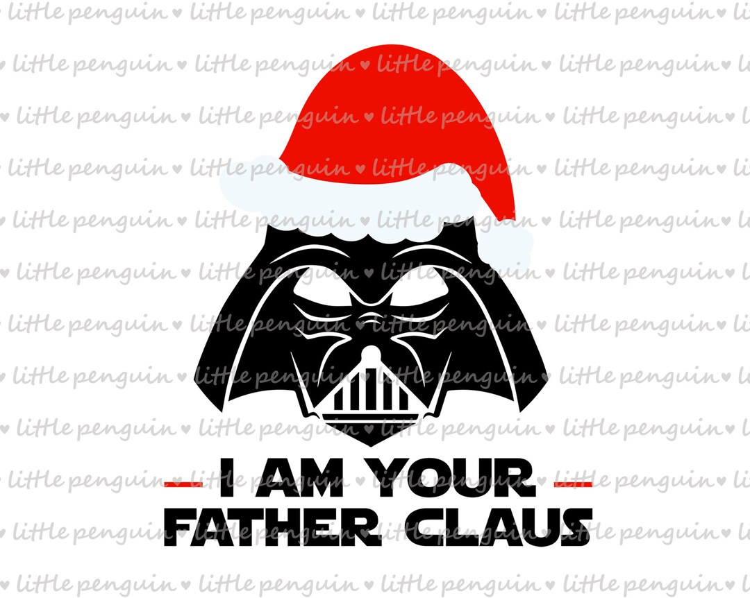 STAR WARS Christmas Darth Vader Santa Claus Hat Star Wars - Etsy