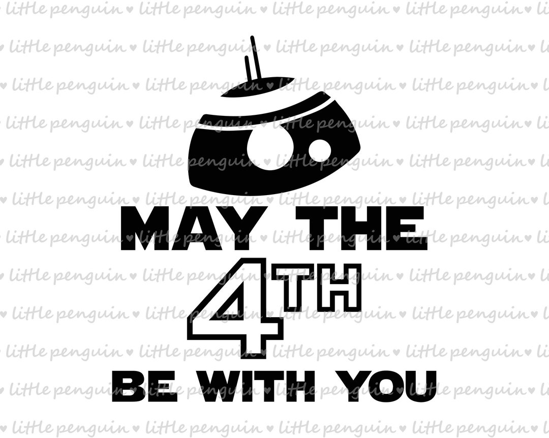 STAR WARS SVG, May the Fourth Be With You, Star Wars Day, Clip Art, 4th ...