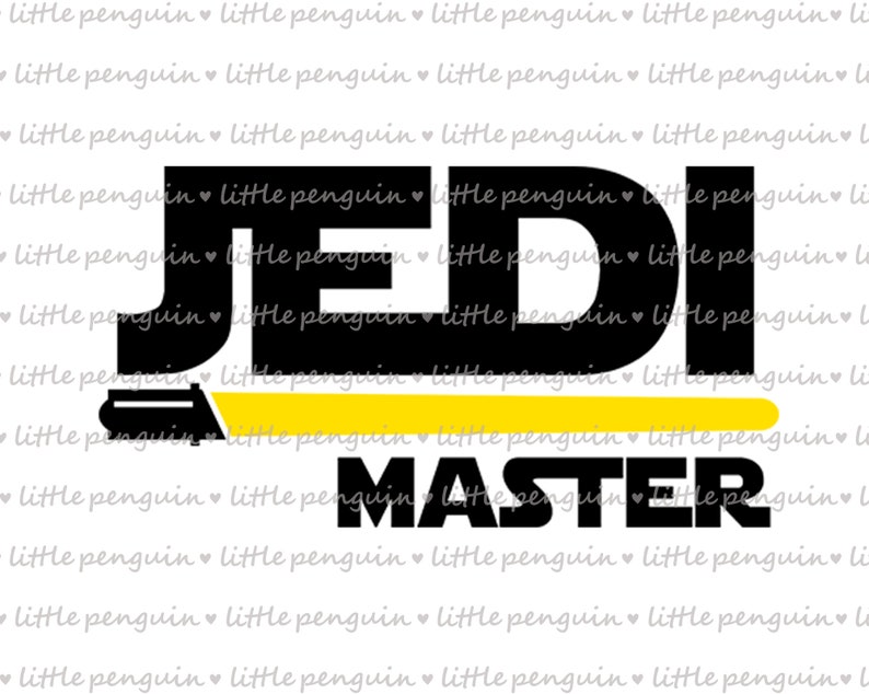 STAR WARS SVG, Jedi Master svg, archivo de corte de Star Wars, Clip Art ...