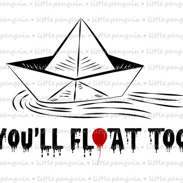 Youll Float Too Svg - Etsy