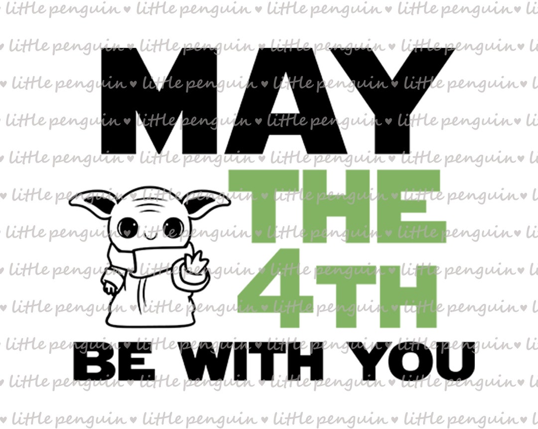 STAR WARS SVG, May the Fourth Be With You, Star Wars, Clip Art, Cut ...