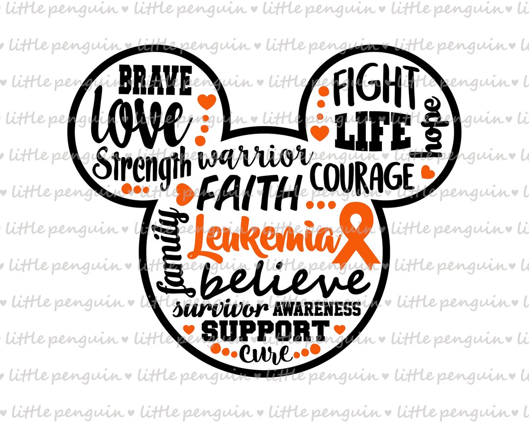 AWARENESS SVG, Leukemia, Cancer Ribbon, Awareness Digital File, Clip ...