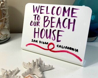 Free Standing Acrylic Sign - Etsy