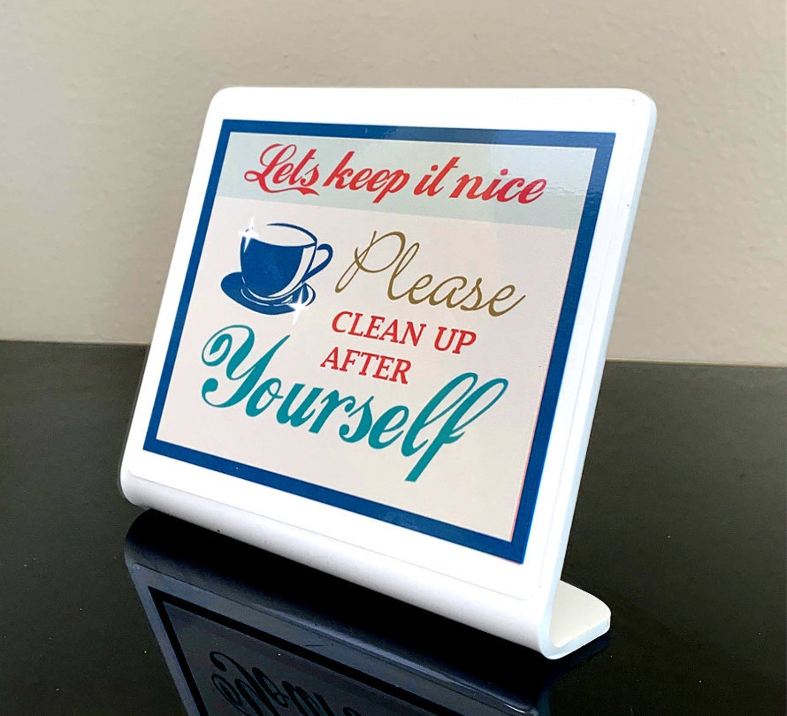 Keep Place set of 3 Clean Sign for Bed and Breakfast - Etsy