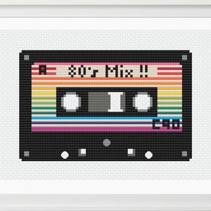 Rainbow 80s Retro Cassette Mix Tape Dance Party 80s Music - Etsy