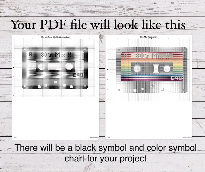 Rainbow 80s Retro Cassette Mix Tape - Dance Party - 80s Music - Cross ...