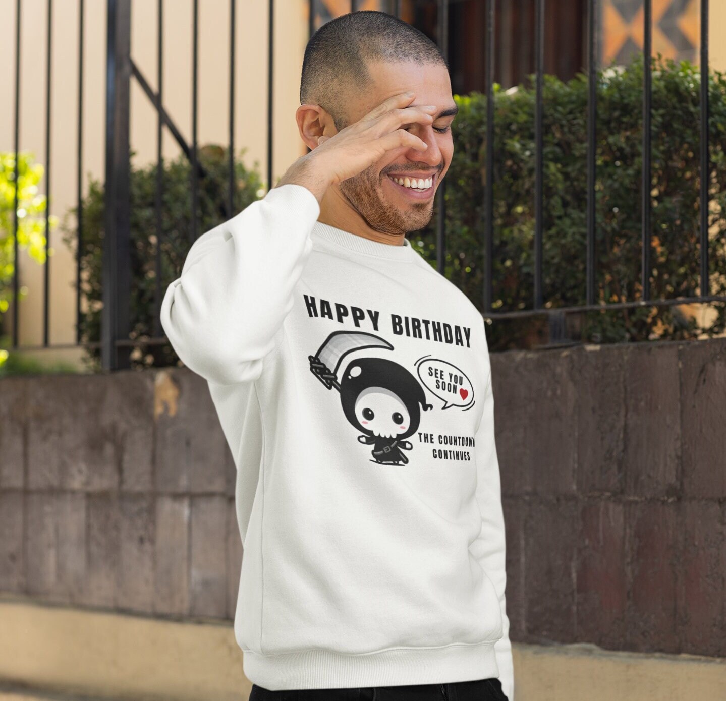 Funny Birthday, Happy Birthday Unisex Crewneck Sweatshirt, Gifts for ...