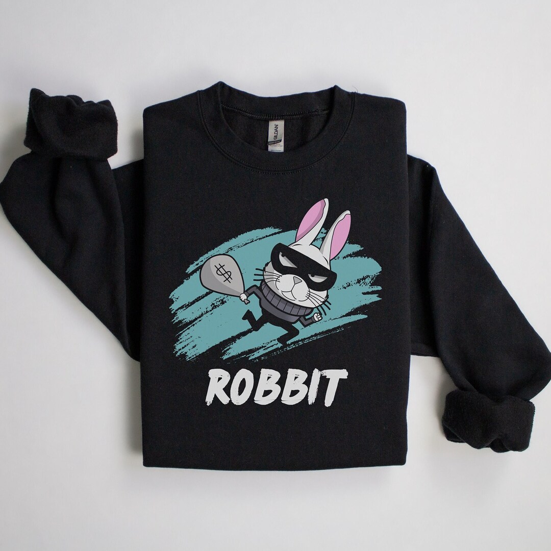 Robber Rabbit, Easter Punny Shirt, Funny Easter Robbit Unisex ...