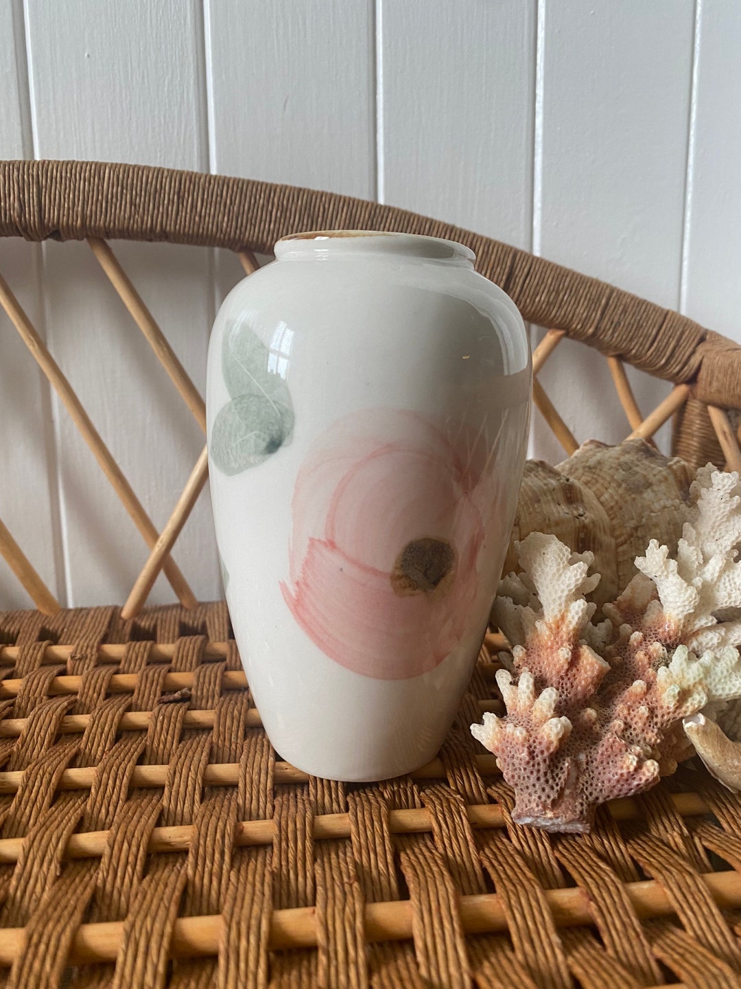 Vintage Robert Gordon Vase Orchard Blossom Pottery Vase - Etsy