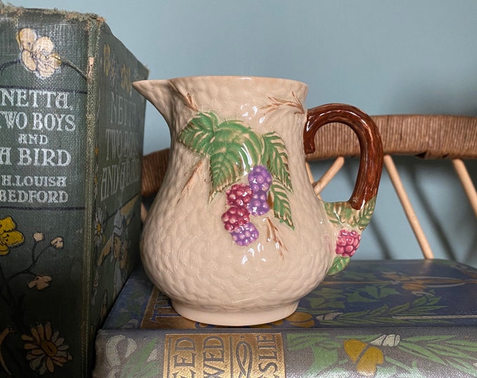 Vintage Wade Bramble England Milk Jug | Small Porcelain Jug | Creamer ...