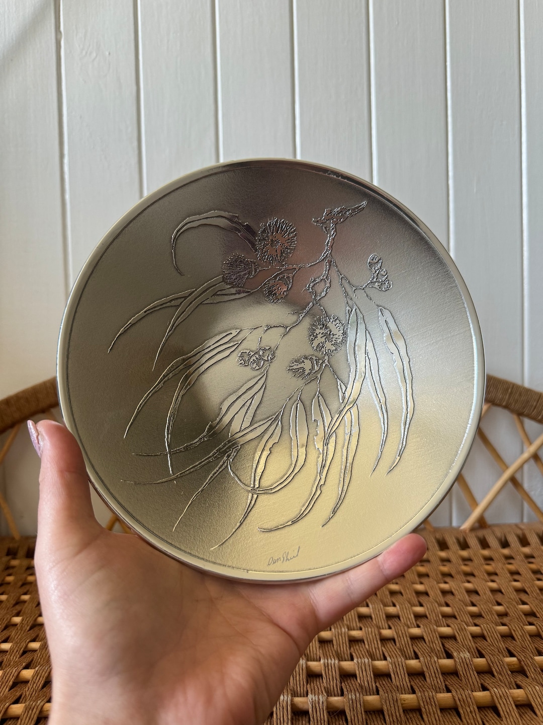 Don Sheil (australian) Bowl | Flowering Gum | Aluminium Alloy Plate ...