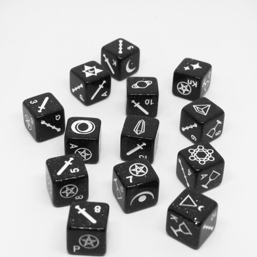 Ragnarok Sunset Sea Tarot Dice - Etsy